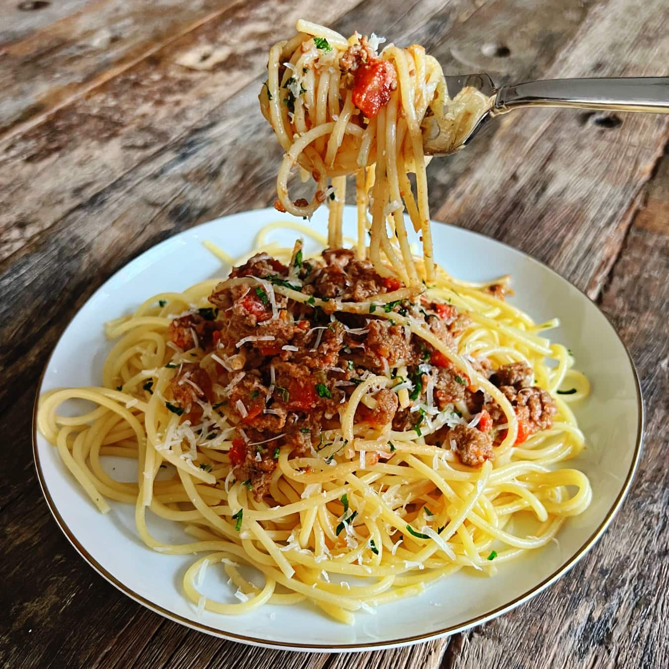 Spaghetti po bolońsku - Ameryka od Kuchni - Ewa Sack